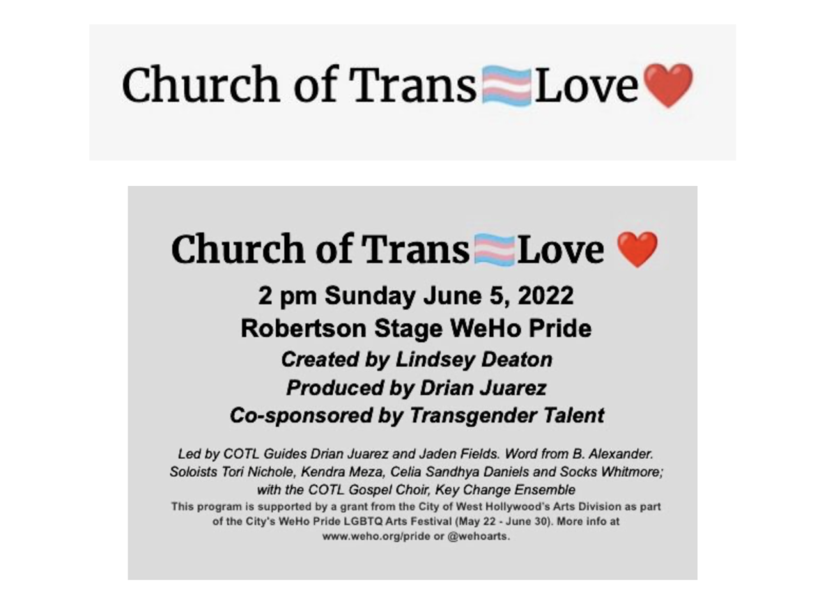 Church of Trans Love – Lindsey Deaton